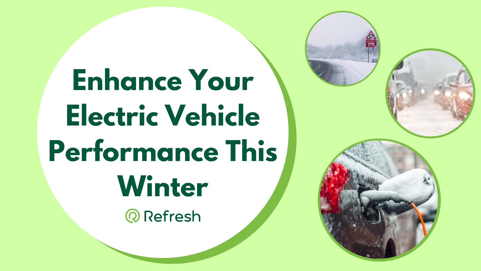 Electric Vehicle driving tips for Winter | Refresh NI